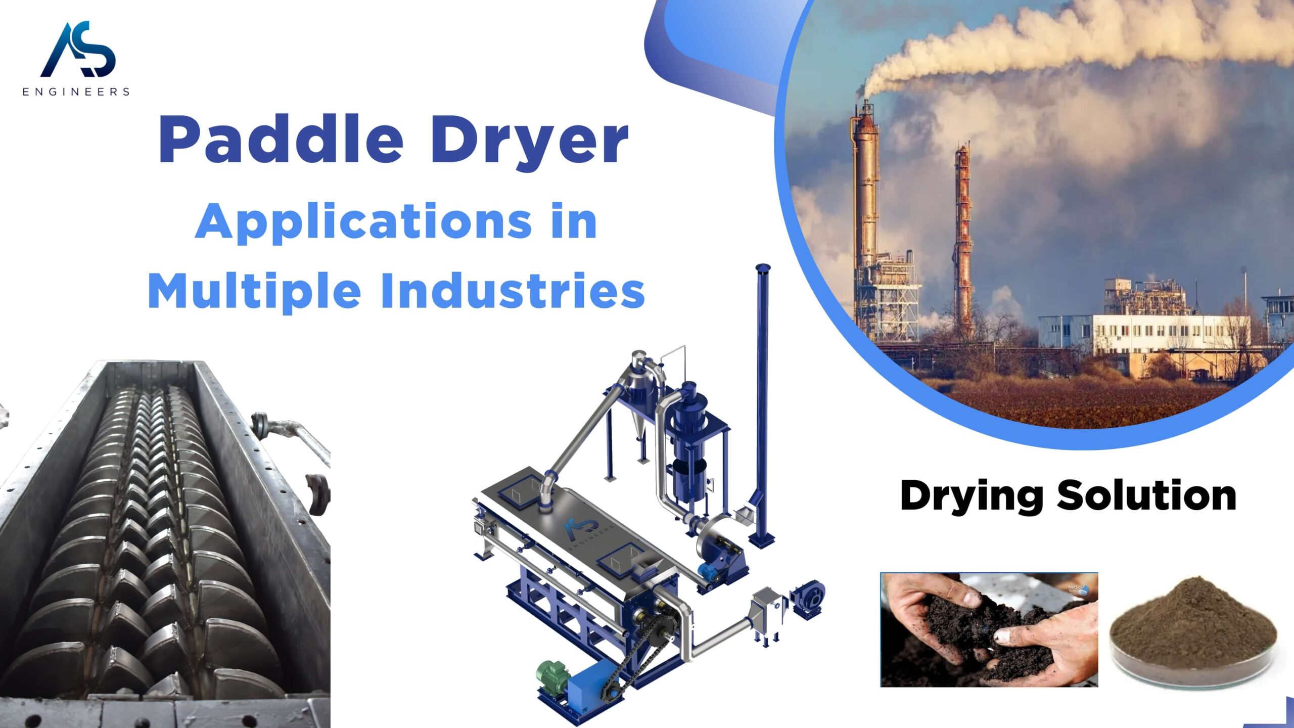 Paddle Dryer | Applications in Multiple Industries | Drying Solution