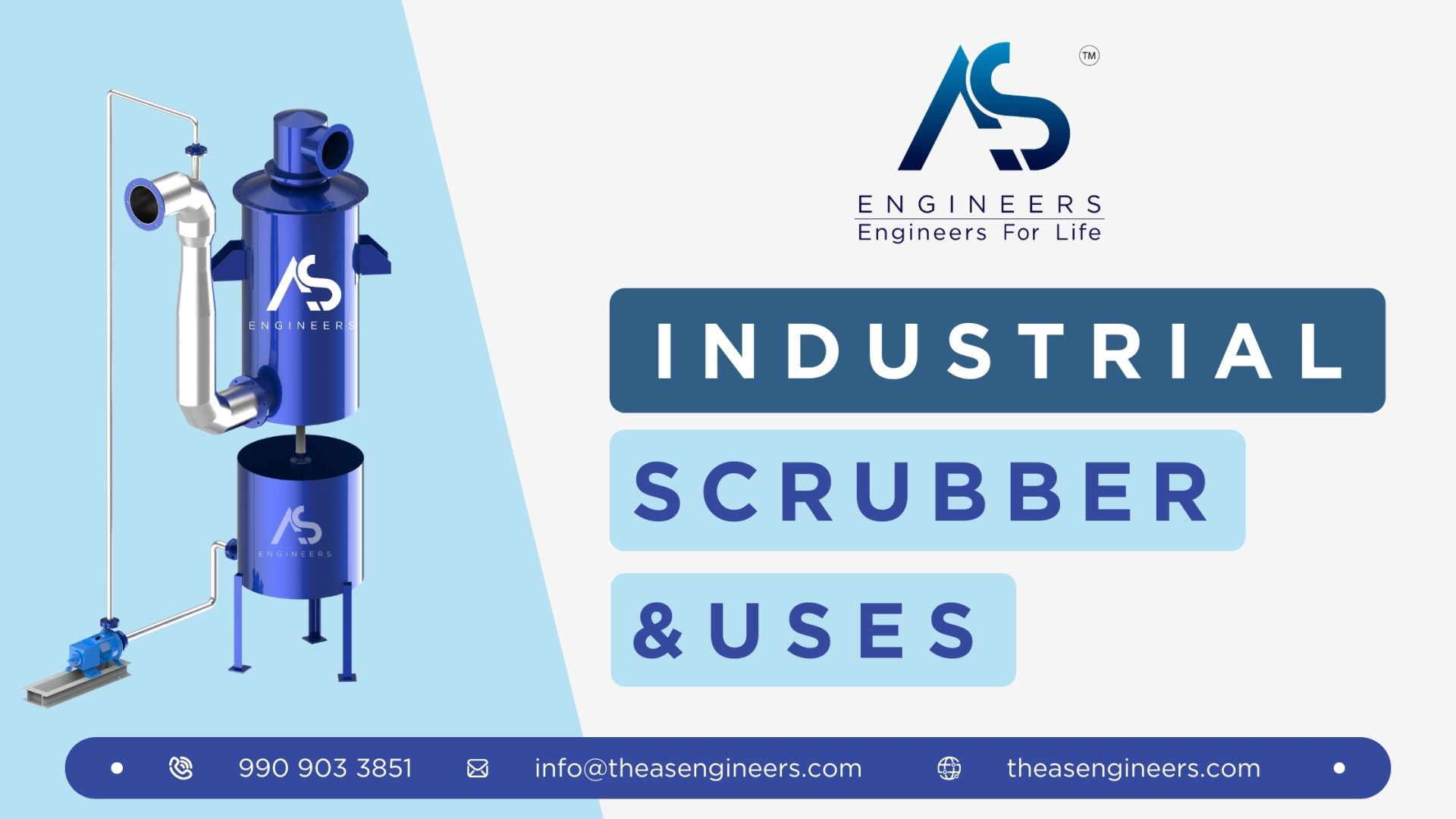 Industrial Scrubbers and Their Uses | AS Engineers