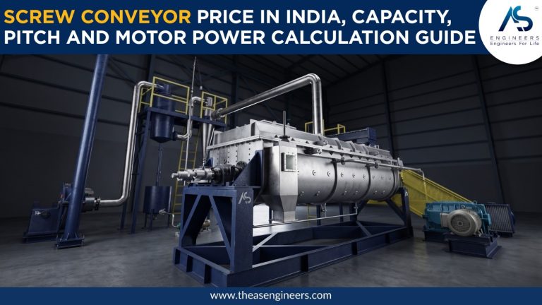 Screw Conveyor Price in India, Capacity & Power Calculation